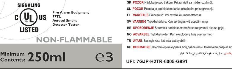 Product update: UFI Code Compliance - Detector Testers